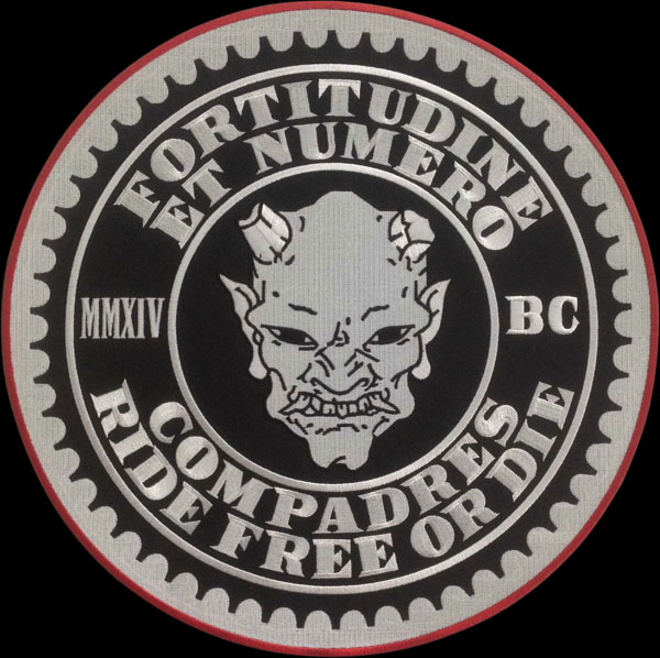 Biker en motor emblemen voorbeelden | Emblemen en Badges