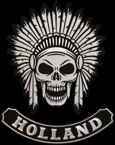 Biker en motor emblemen voorbeelden | Emblemen en Badges