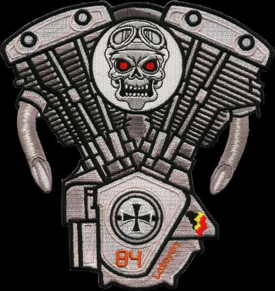 Bikerpatches en motoremblemen online kopen bij Emblemen-badges.nl