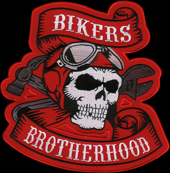 Biker en motor emblemen voorbeelden | Emblemen en Badges