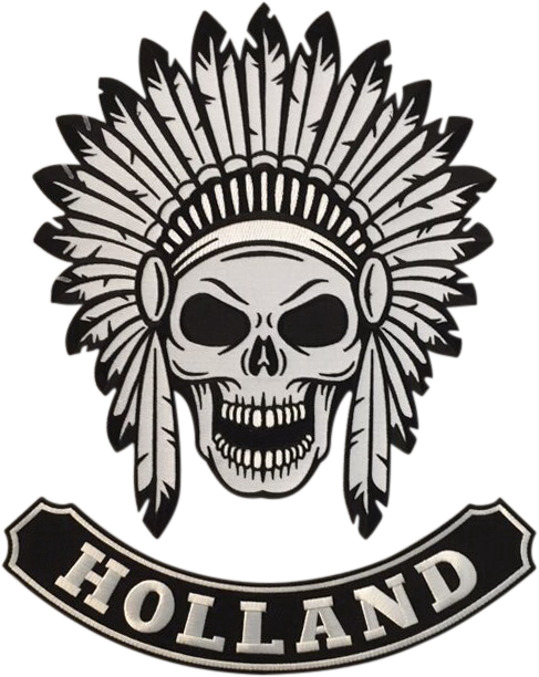 Bikerpatches en motoremblemen online kopen bij Emblemen-badges.nl